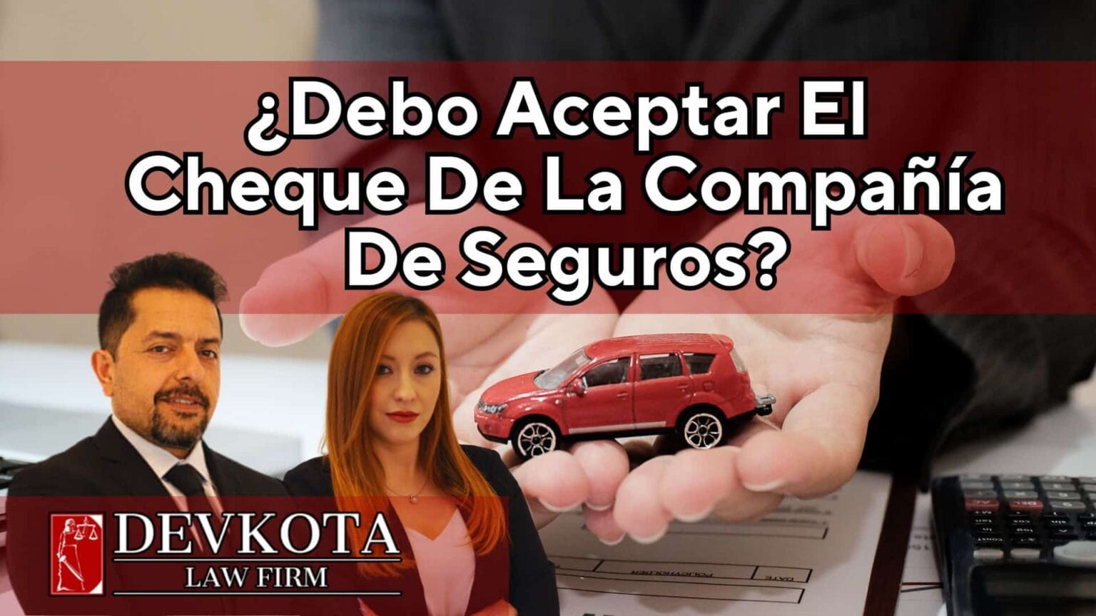 ¿Debo Aceptar El Cheque De La Aseguradora Tras Un Accidente? - Devkota ...